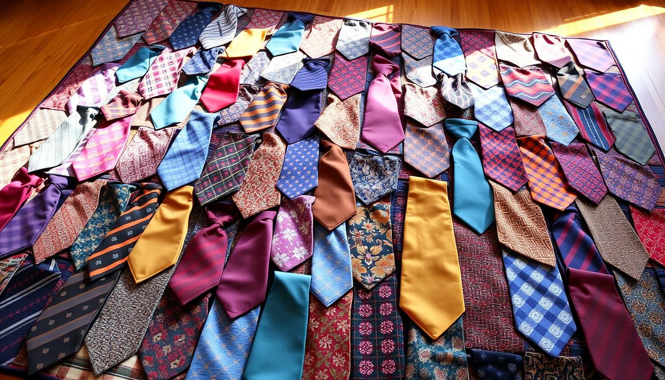 Kreative Upcycling Ideen für alte Krawatten